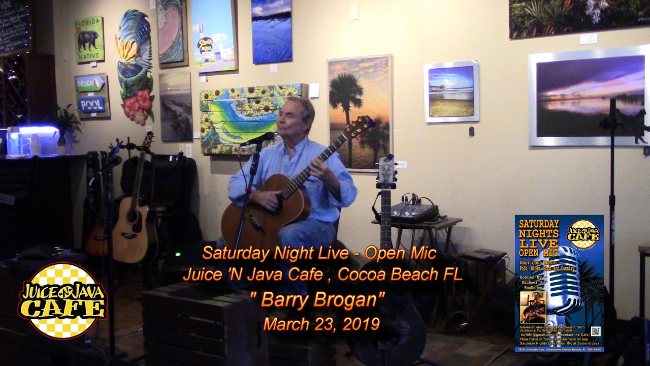 Barry Brogan @ Juice 'N Java Open Mic 3.23.19 - YouTube