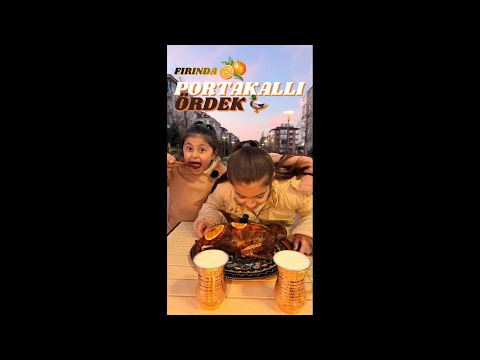 Yemek yarışması fırında portakallı ördek 🦆