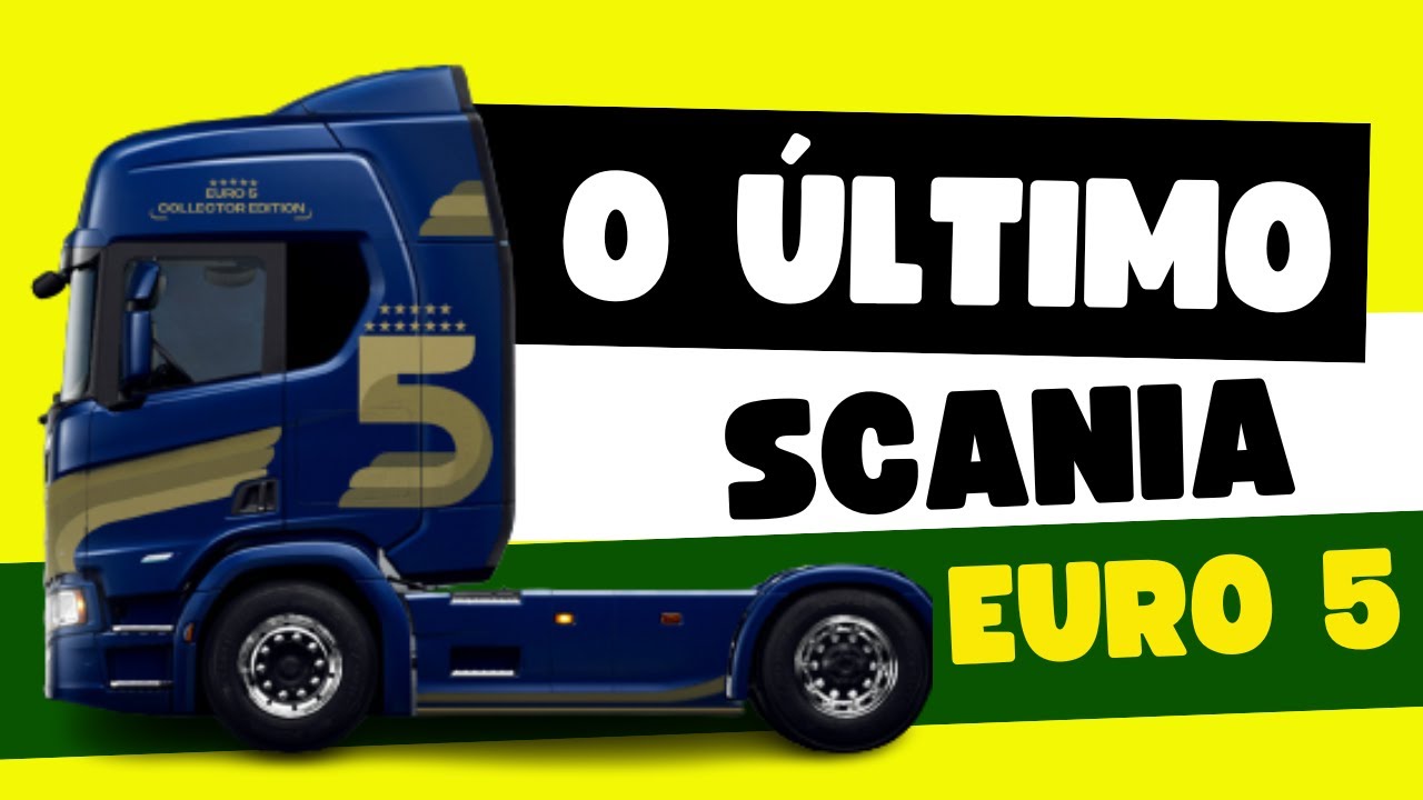 Scania Collector Edition: o último caminhão Euro 5 no Brasil - YouTube