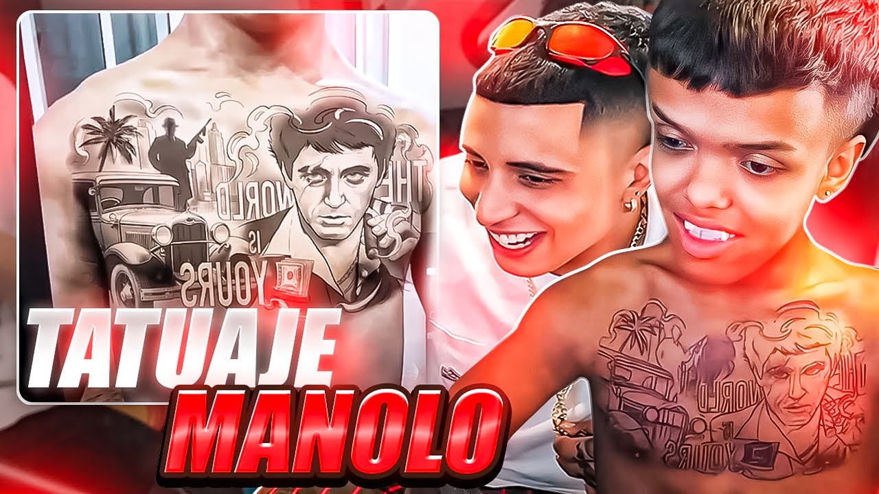 EL NUEVO TATUAJE DE MANOLO 🥵| MR STIVEN - YouTube