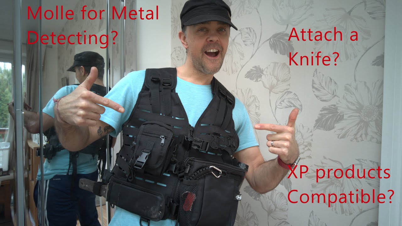 Molle Vest for Metal Detecting Unbox and Review (Metal Detecting UK ...