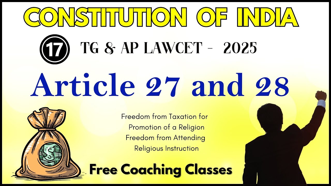Articles 27 & 28 | Freedom from Religious Tax & Education ...