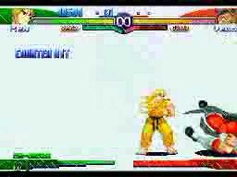 Street Fighter Alpha 3 - Ken Masters vs Shin Bison Vega (Hardest ...