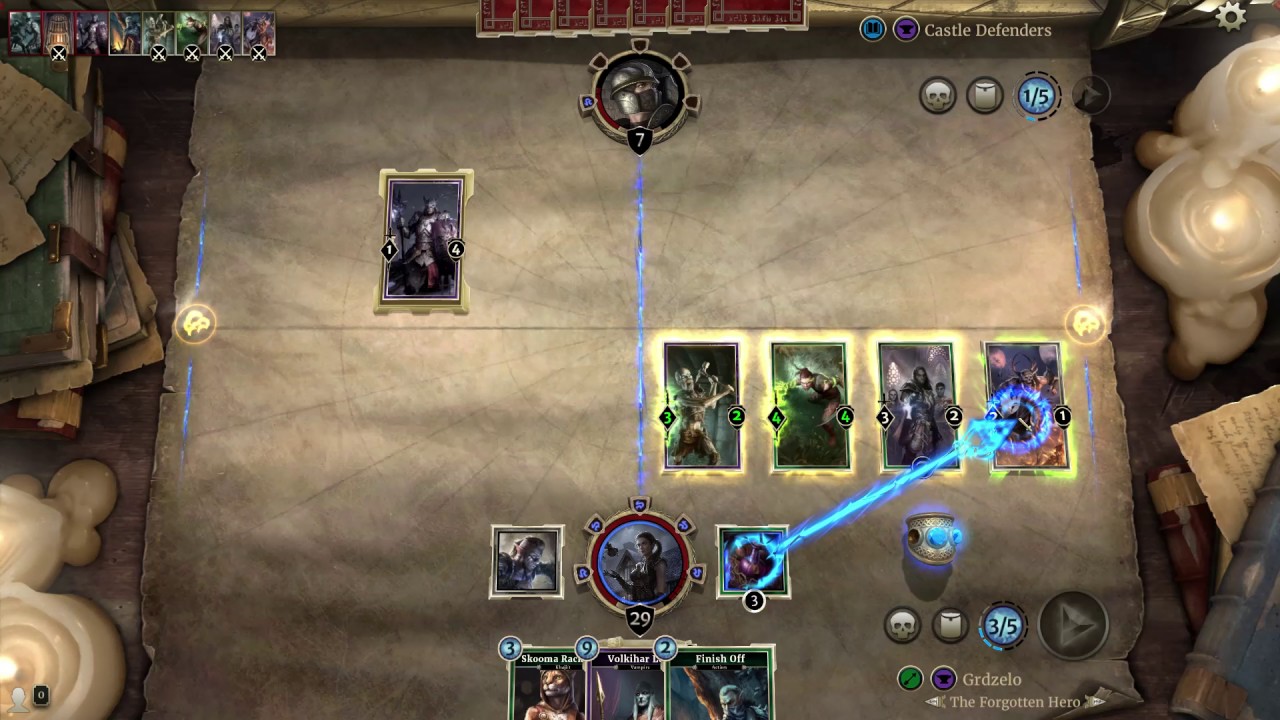 [The Elder Scrolls Legends] - Castle Wayrest , Grand Hall - part 2.4 ...