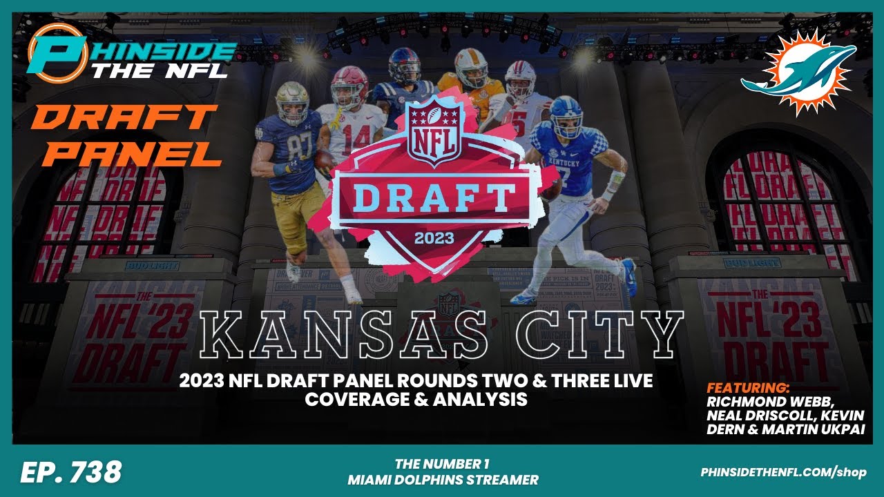 Episode 738: 2023 NFL Draft Rounds Two And Three Live Coverage & Analysis - YouTube