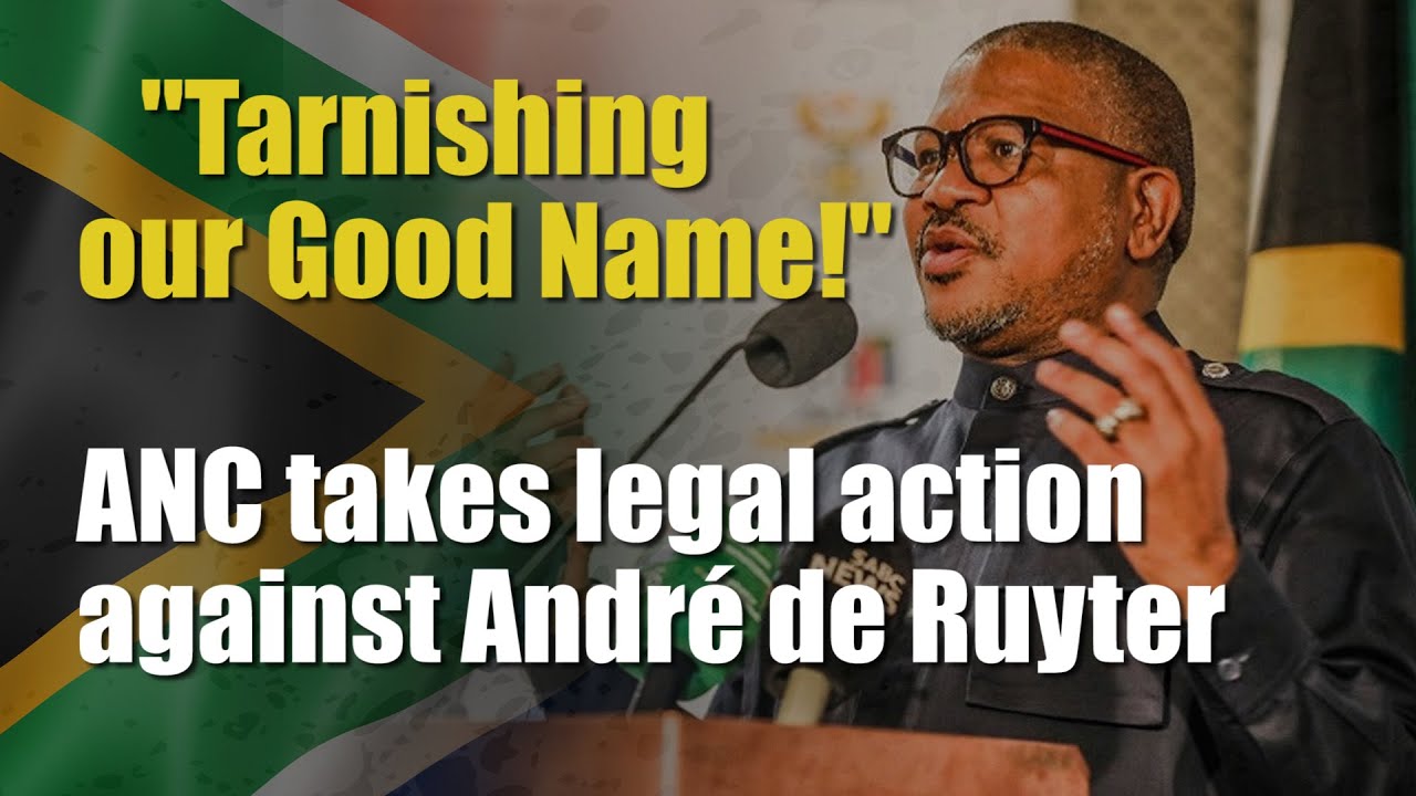 The ANC has served legal papers on André de Ruyter for Tarnishing their ...