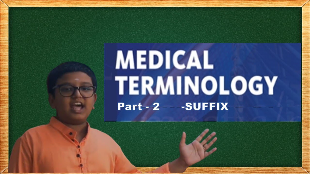 Medical Terminology | Basic word structure part-2 | Suffix - YouTube