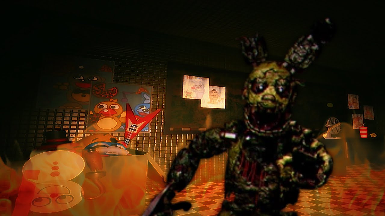 What happened to Springtrap after the Pillar Chase copyright incident ...