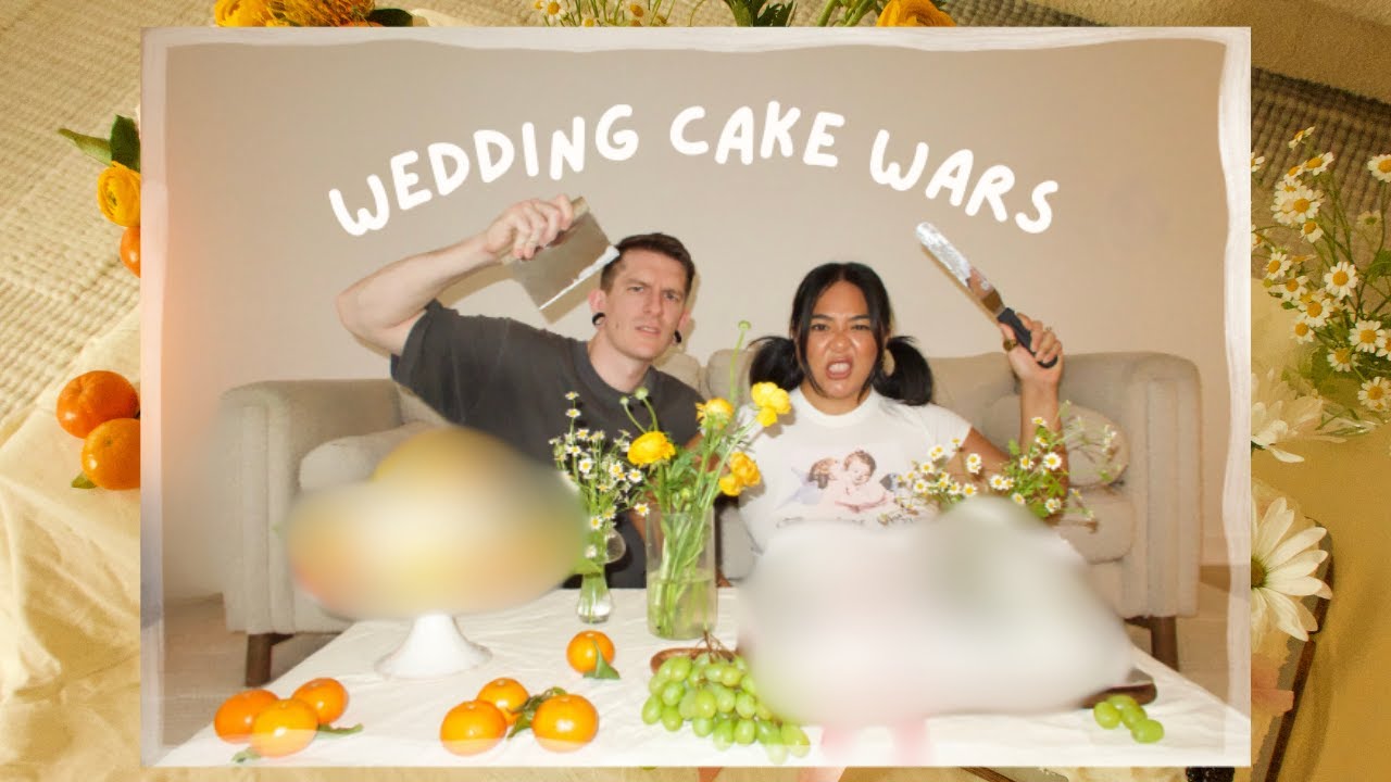 Wedding Cake Wars with My Husband - YouTube
