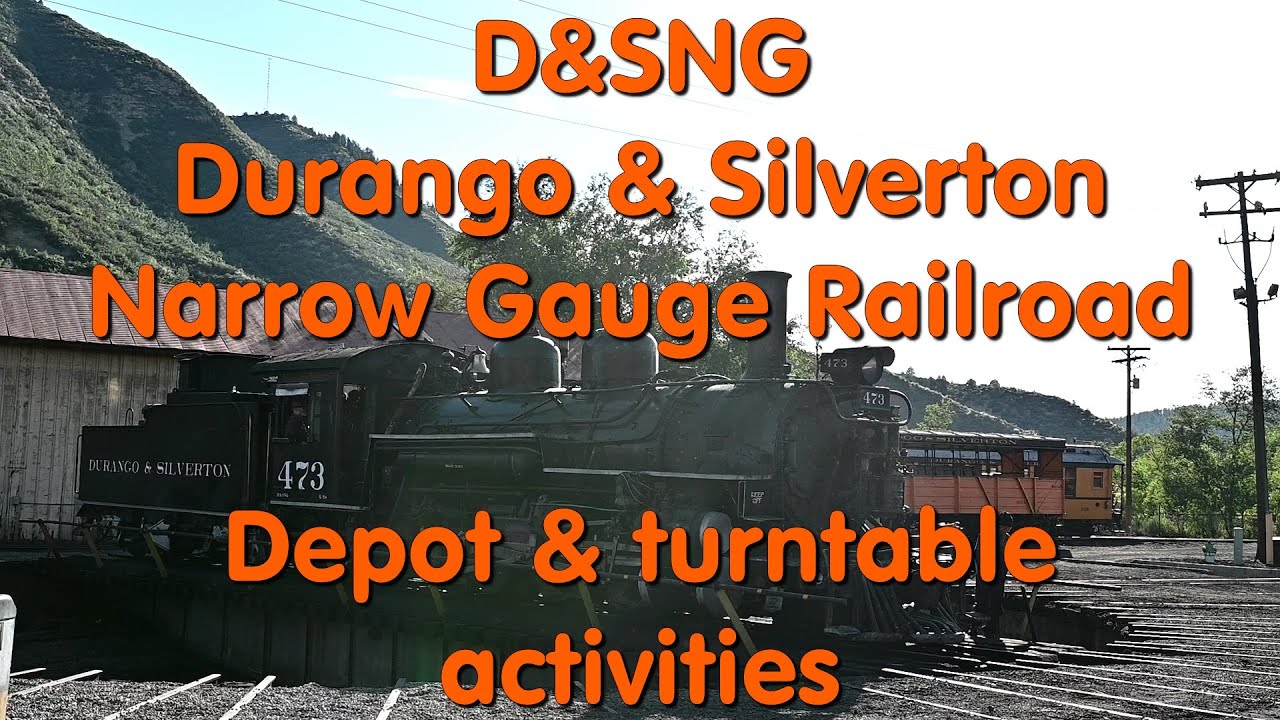 D&SNG - Durango and Silverton Narrow Gauge Railroad depot. also see ...