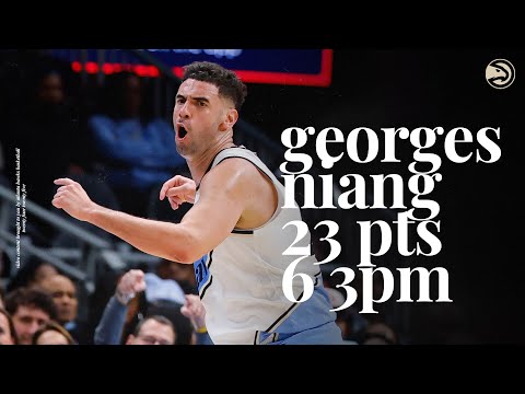 BANG BANG NIANG ‼️ Georges knocks down 6 threes in Hawks Win over Warriors