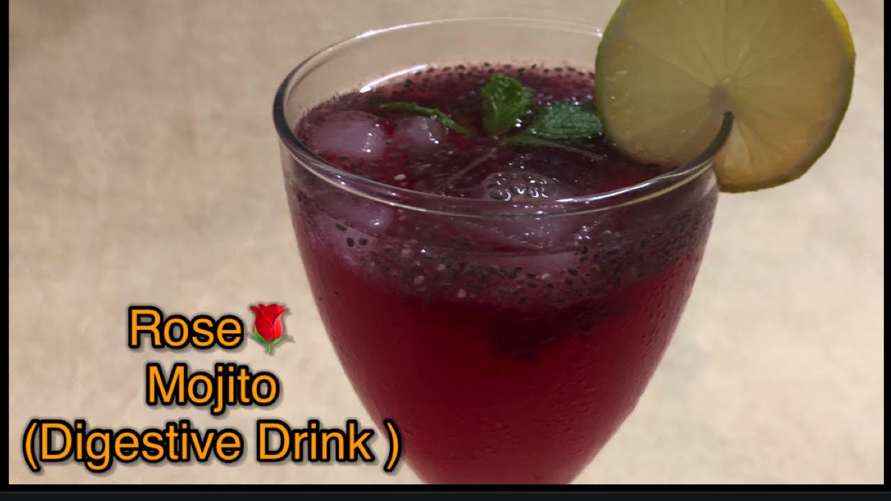 Rose Mojito | Rose lemonade Recipe | Best summer drinks | Ruabja ...