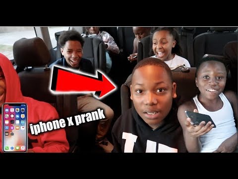 SURPRISED THE GOOD KIDS WITH FAKE iPHONE X'S & ADDED A NEW KID!