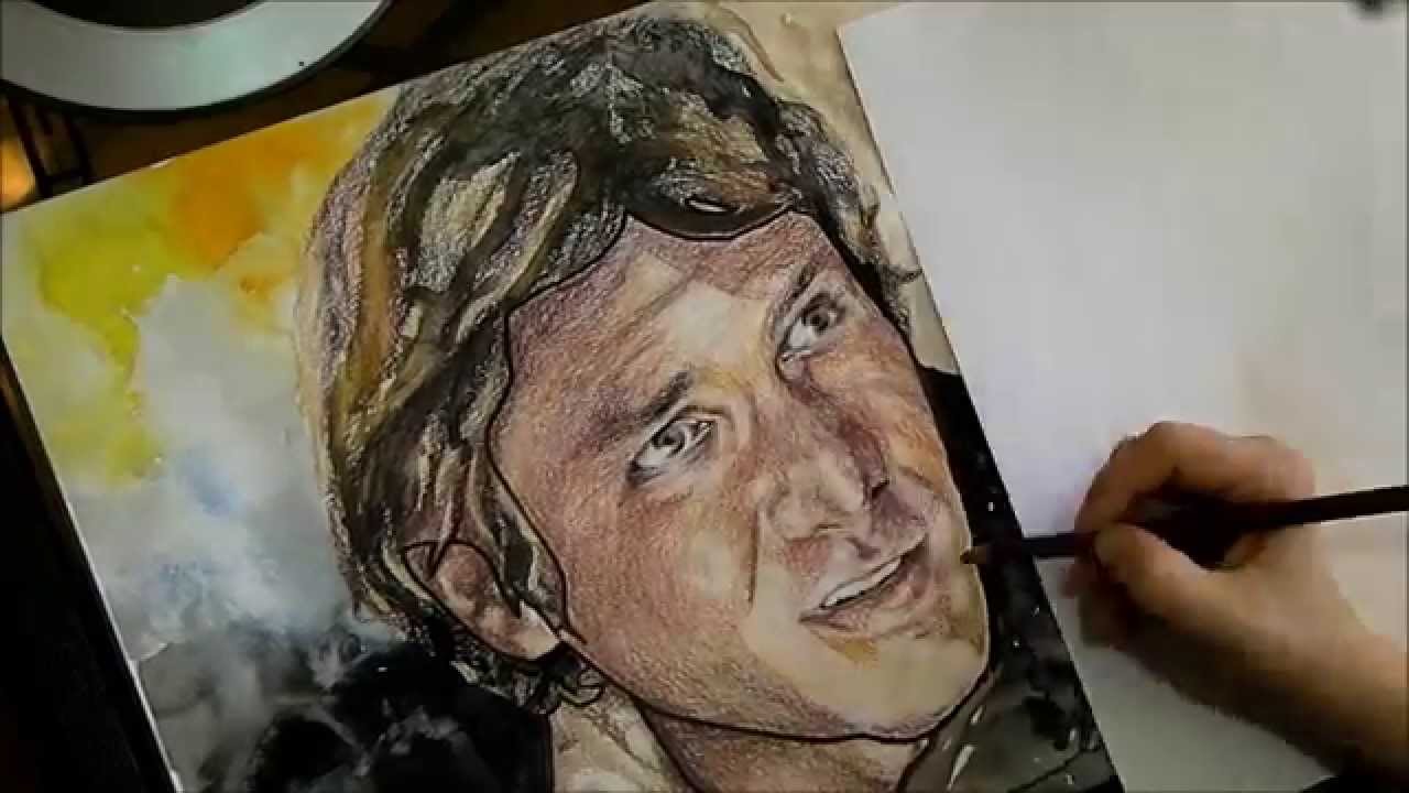 Han Solo drawing/painting - YouTube