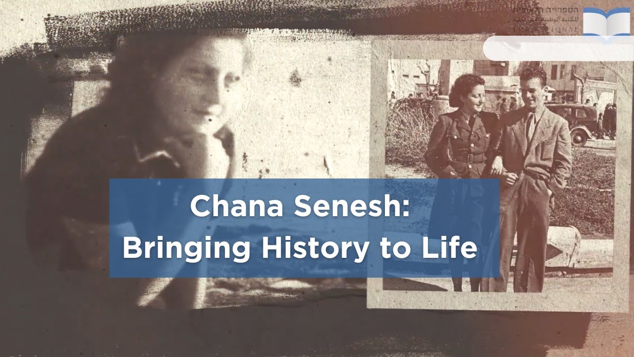 Chana Senesh: Bringing History to Life - YouTube