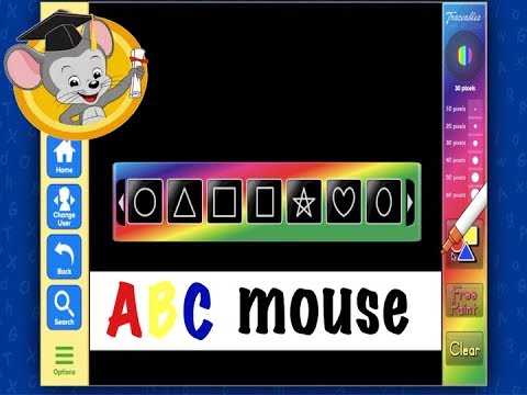 Kids playing ABC Mouse | Let's Play & Learn Numbers & Shapes for Kids ...