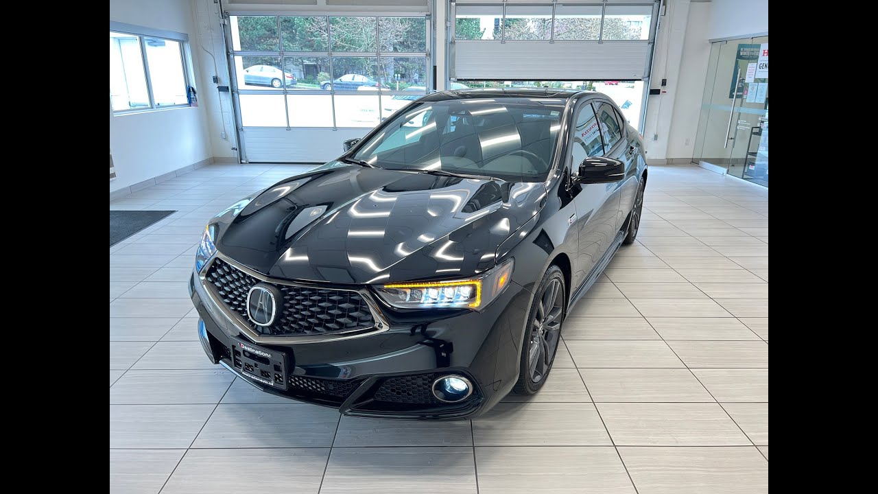 2019 Acura TLX SH-AWD Tech A-Spec - B12309 - YouTube