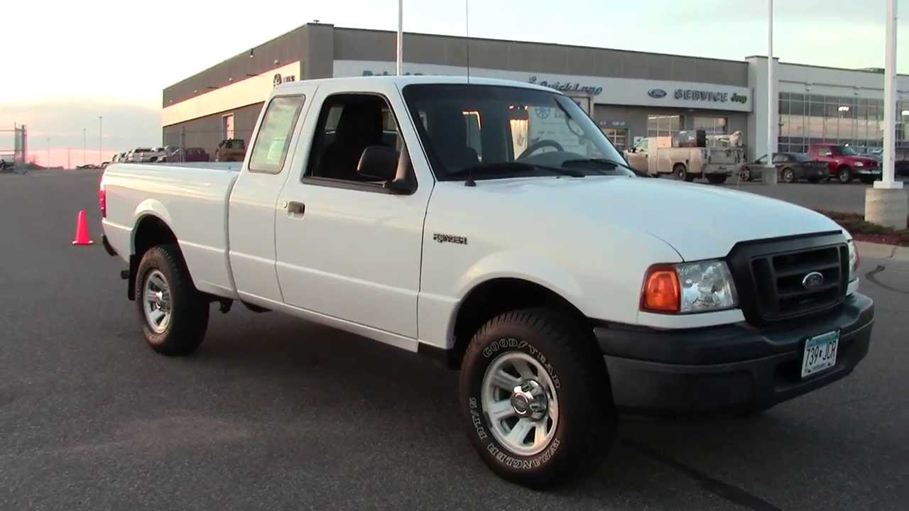 2005 Ford Ranger Supercab 4WD XL 3F130478B - YouTube