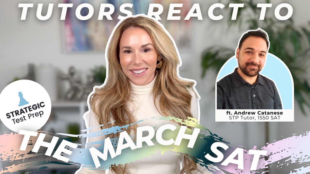 Tutor Reaction to the March SAT! (2025) - YouTube