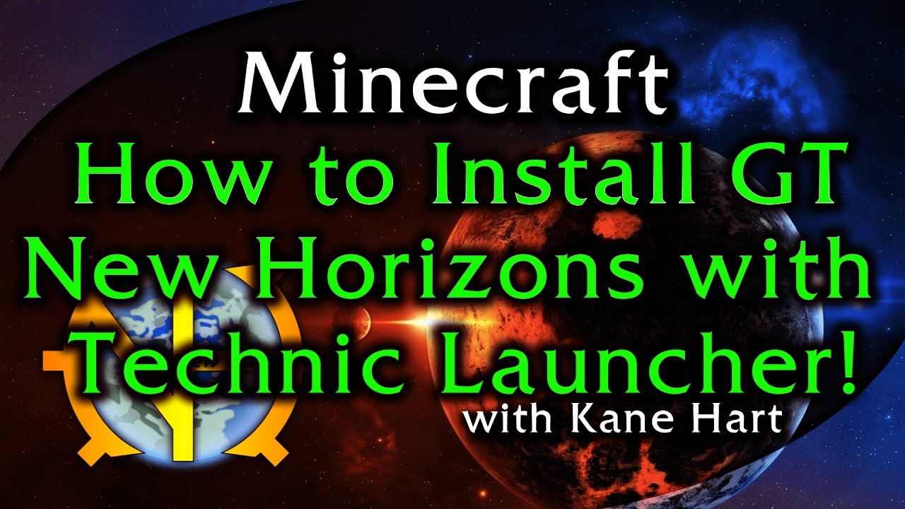 How to Install GT New Horizons with Technic Launcher! - YouTube