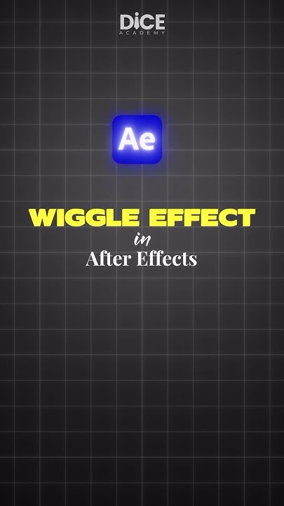 Wiggle Effect In After Effects | Adobe After Effects Tutorial | Animation - YouTube