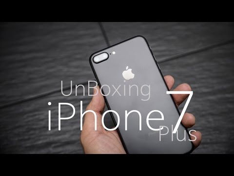 [4K] Apple iPhone7 Plus Black UnBoxing 아이폰7플러스 개봉기 - YouTube