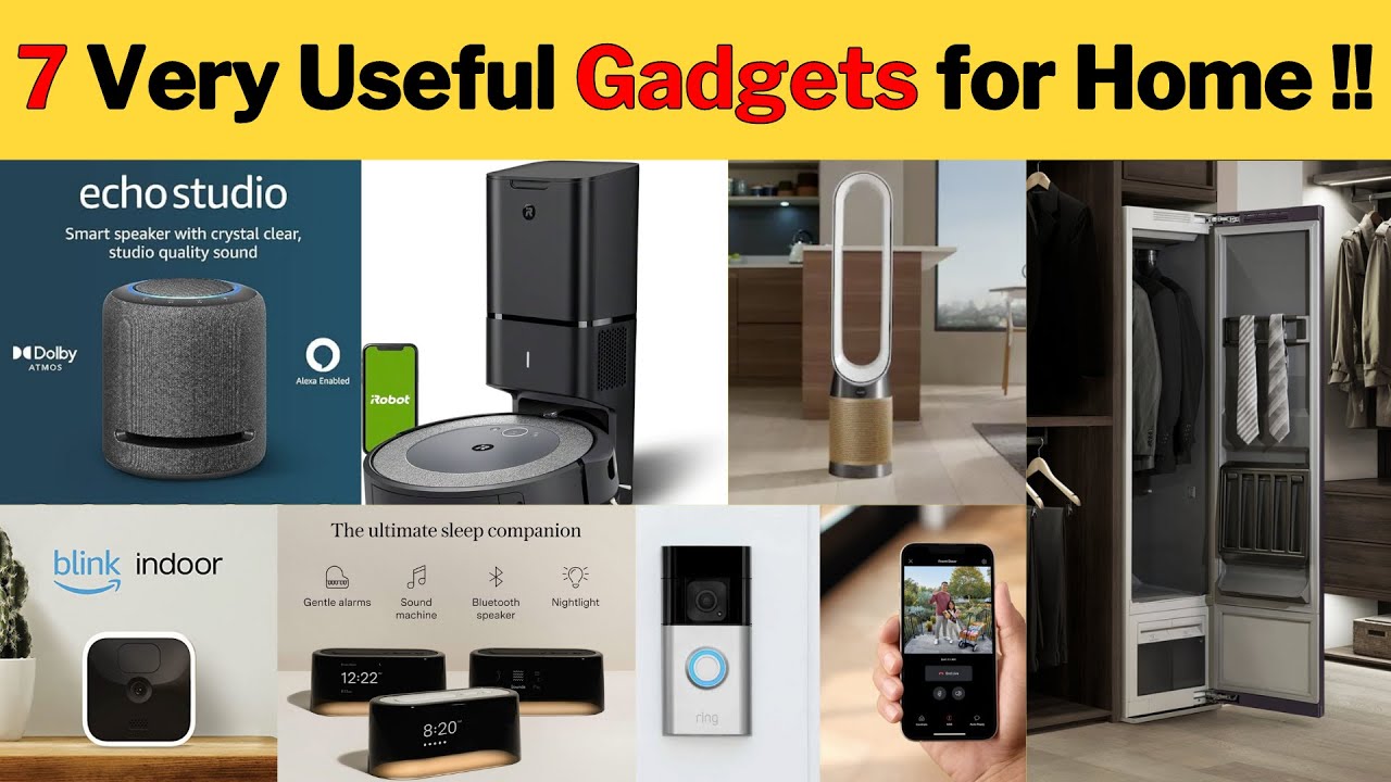 7 Very Useful Gadgets for Home | #smartgadgets | Tech-Varta | Bharati ...