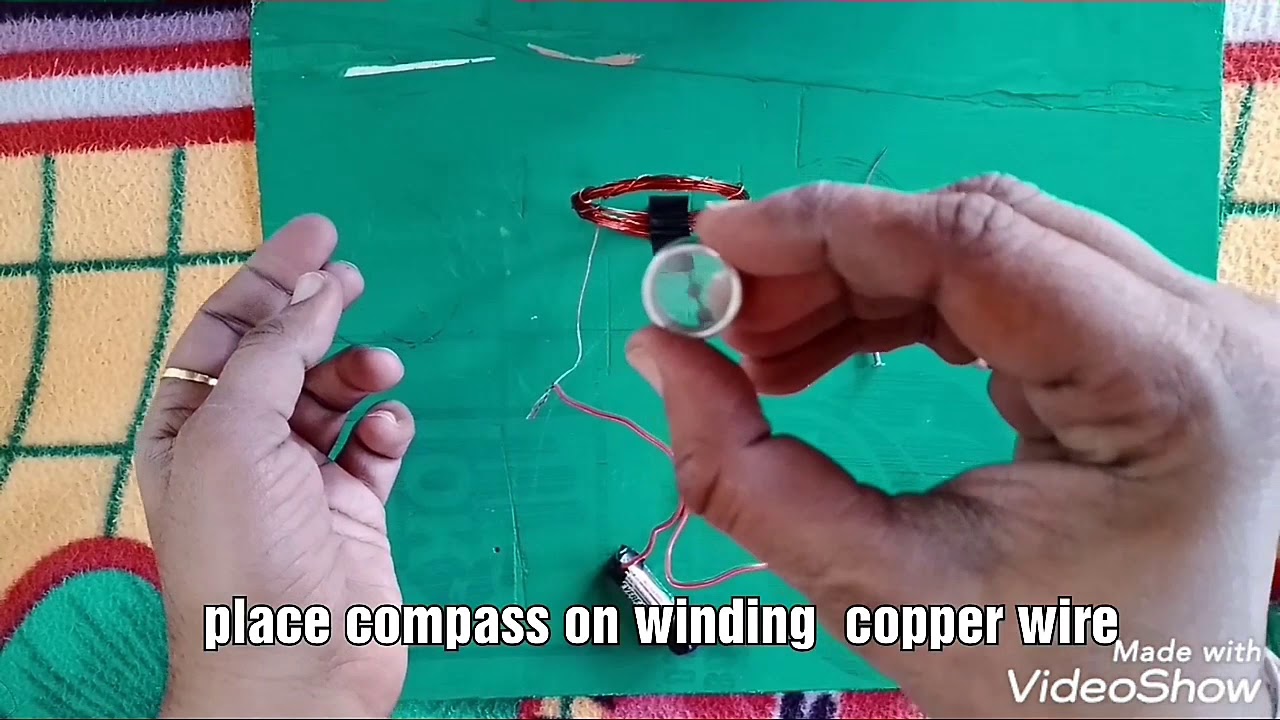 How to make simple Galvanoscope - YouTube