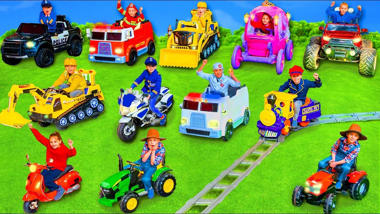 The Kids find out about Names of Vehicles - YouTube