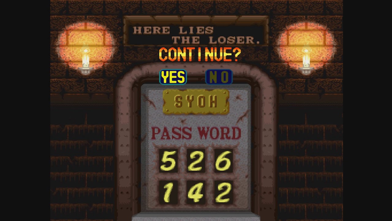 Videogame Music Remixes/Tuff Enuff - Continue & Game Over Screens - YouTube