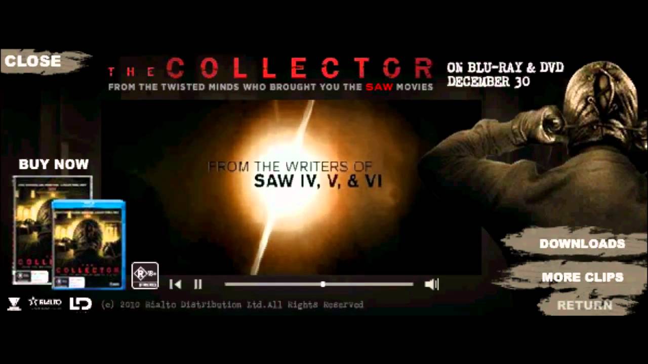 The Collector - DVD TV Spot.wmv - YouTube