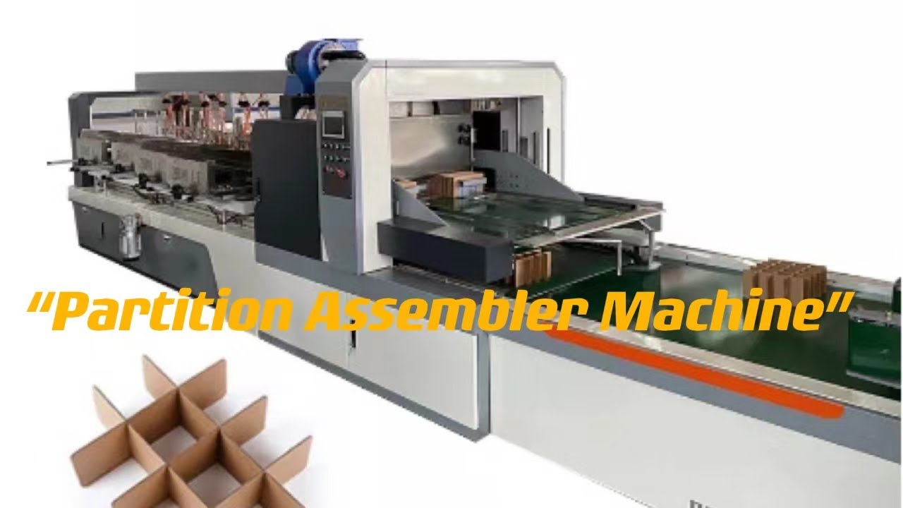 Paper Partition assembler machine/maquina ensambladora de particiones ...