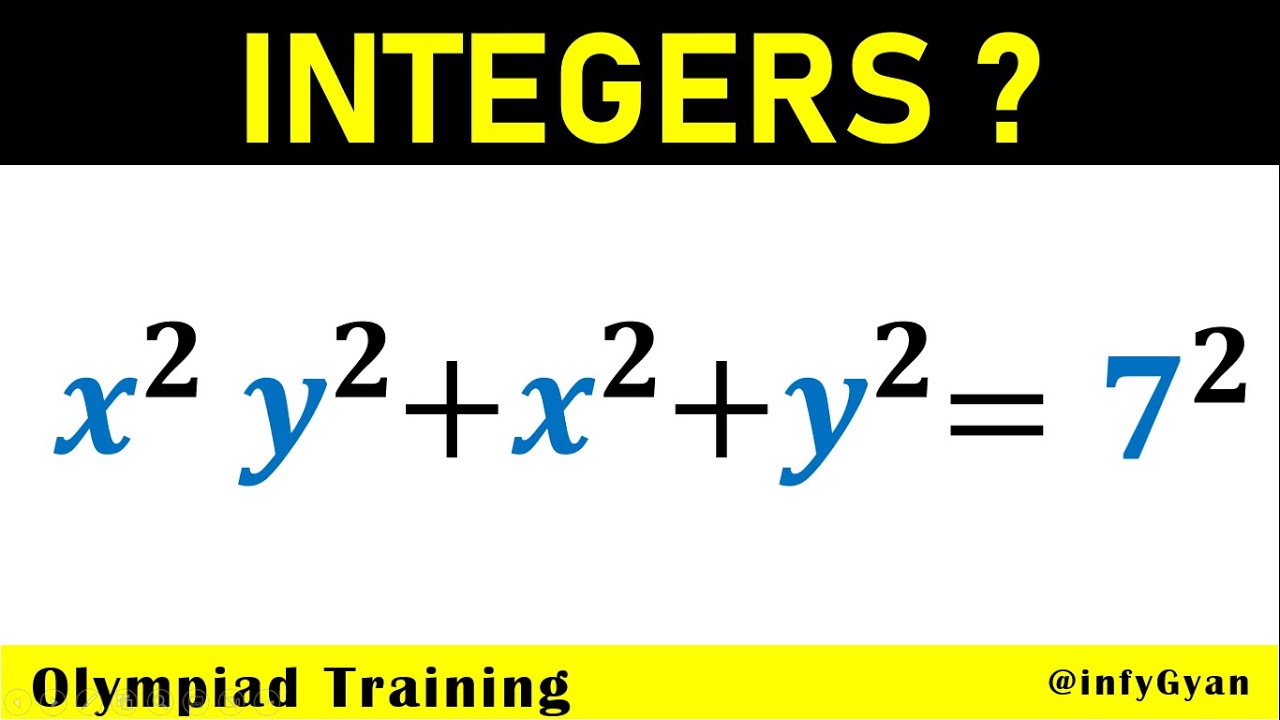 Number Theory Question | Math Olympiad Exam | Solve This Algebra ...