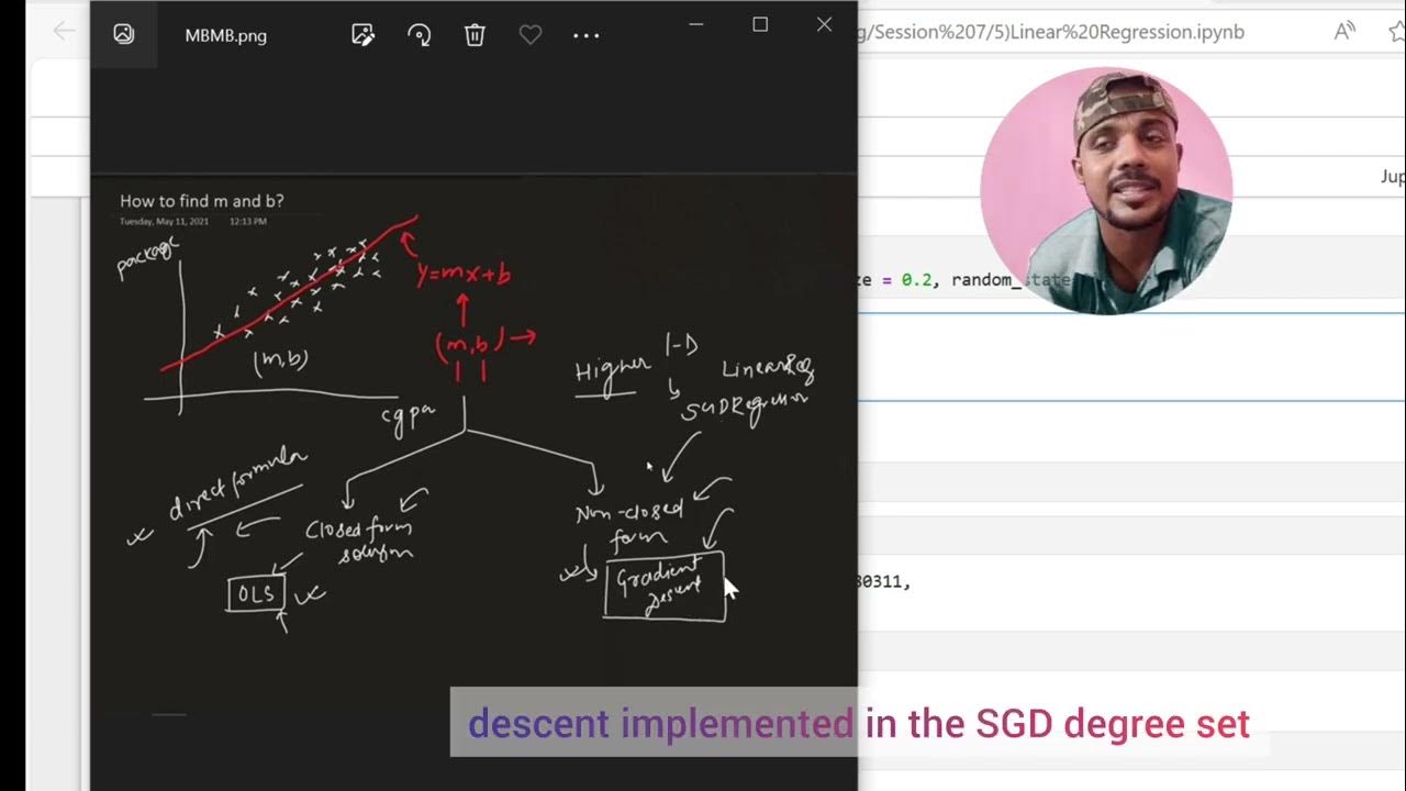 Whole scenario of the simple linear regression in English #machinelearning #datascience - YouTube