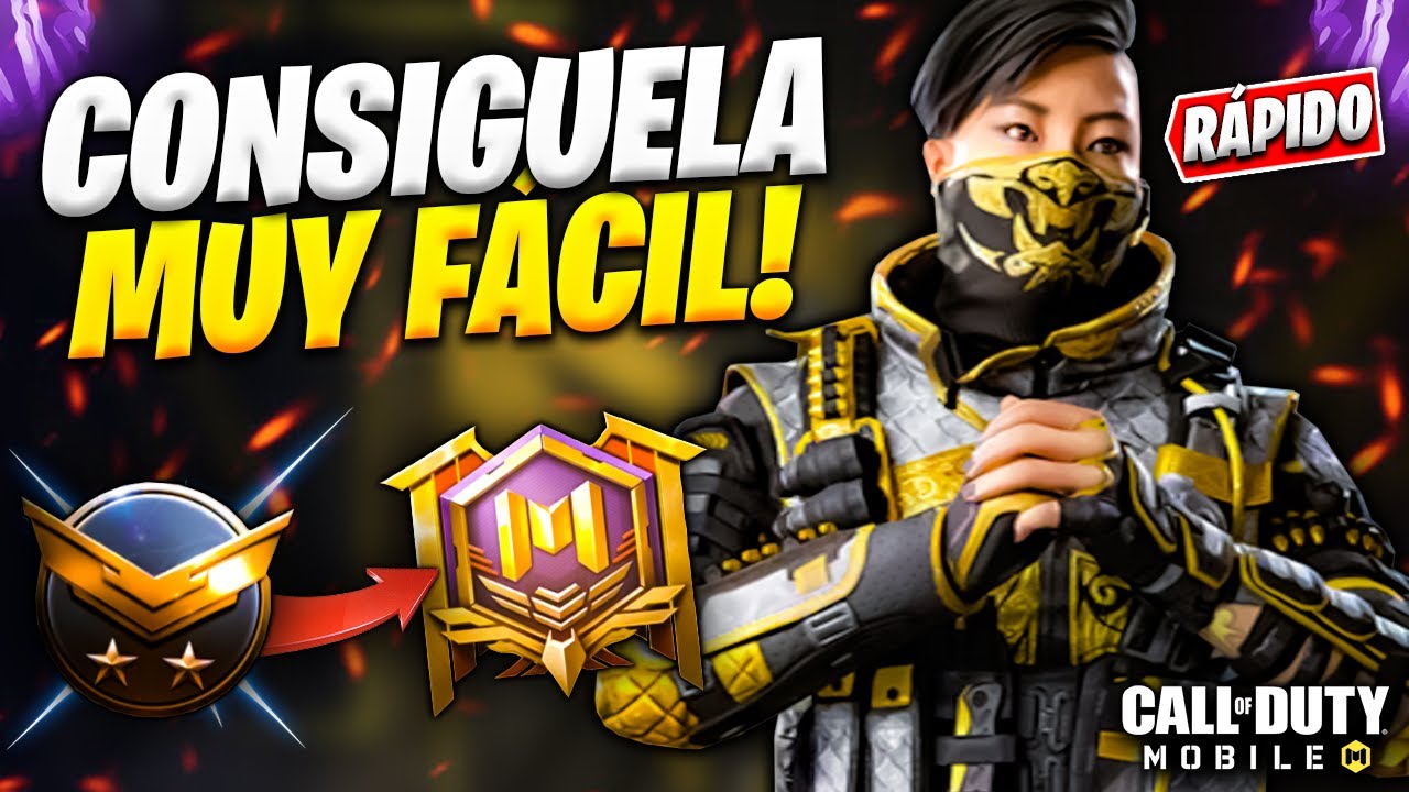 CÓMO CONSEGUIR FÁCIL & RÁPIDO la SKIN de MODO RANK en BATTLE ROYALE COD ...