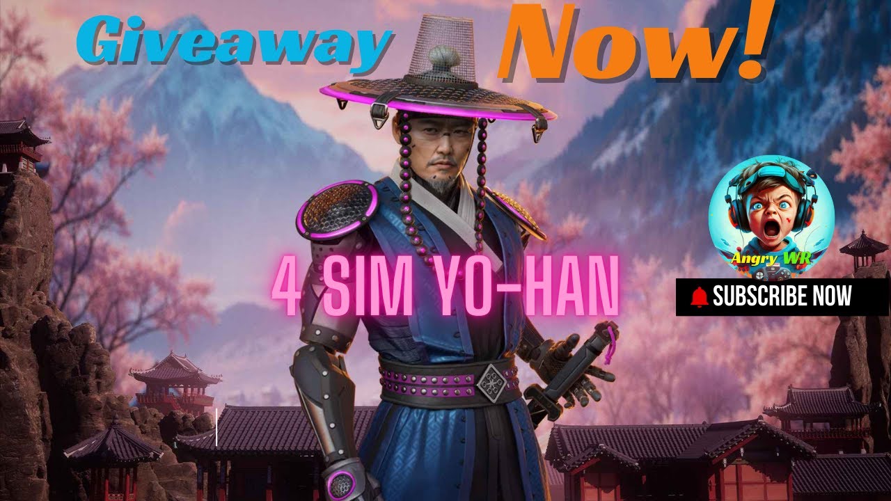 WIN 4 Sim Yo-Han Pilots for Samjok Robots! War Robots Giveaway + Skills ...