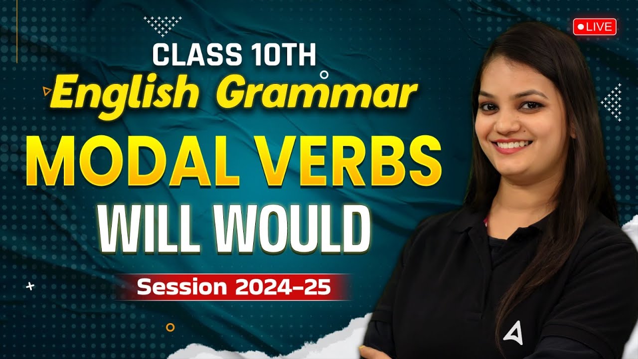 Modal Verbs - English Grammar | Class 10 English by Nidhi Ma'am - YouTube