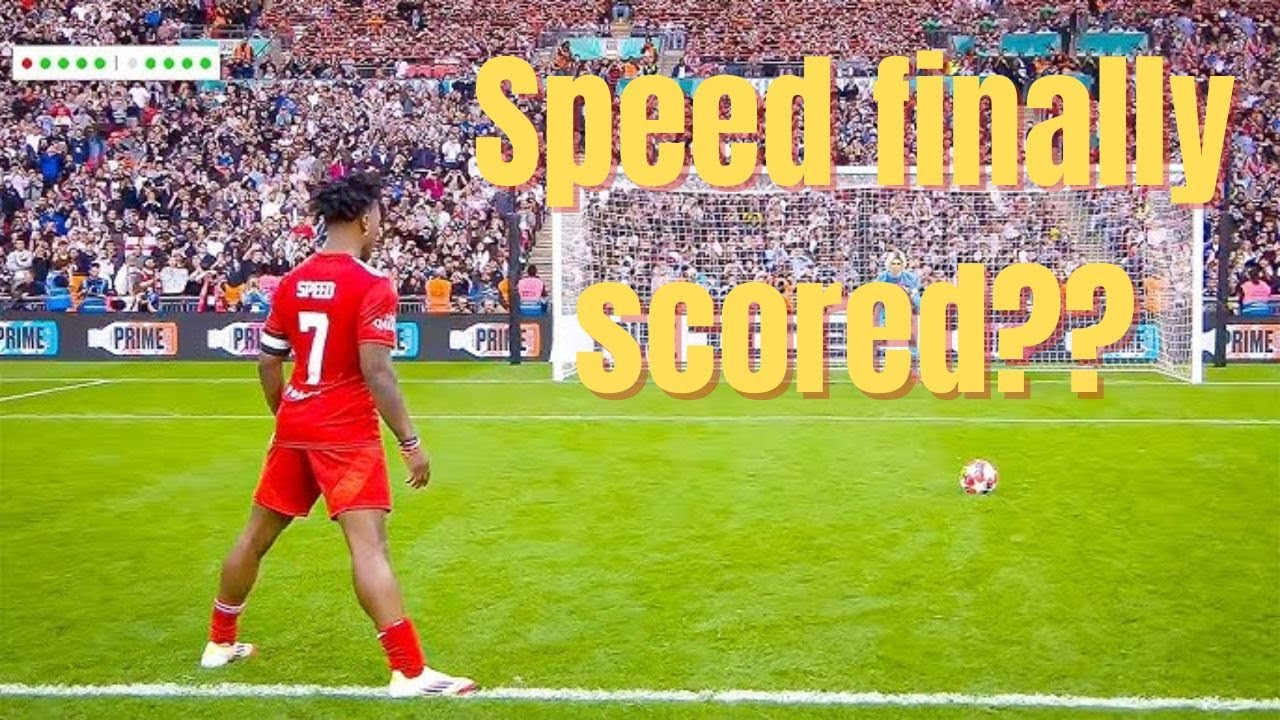 SPEED IN THE SIDEMEN CHARITY MATCH - YouTube