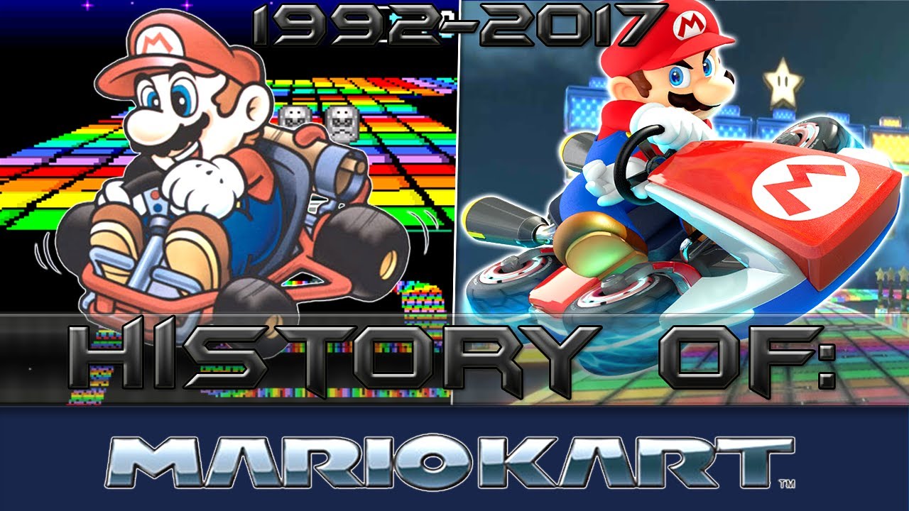 History of Mario Kart (1992-2017) - YouTube