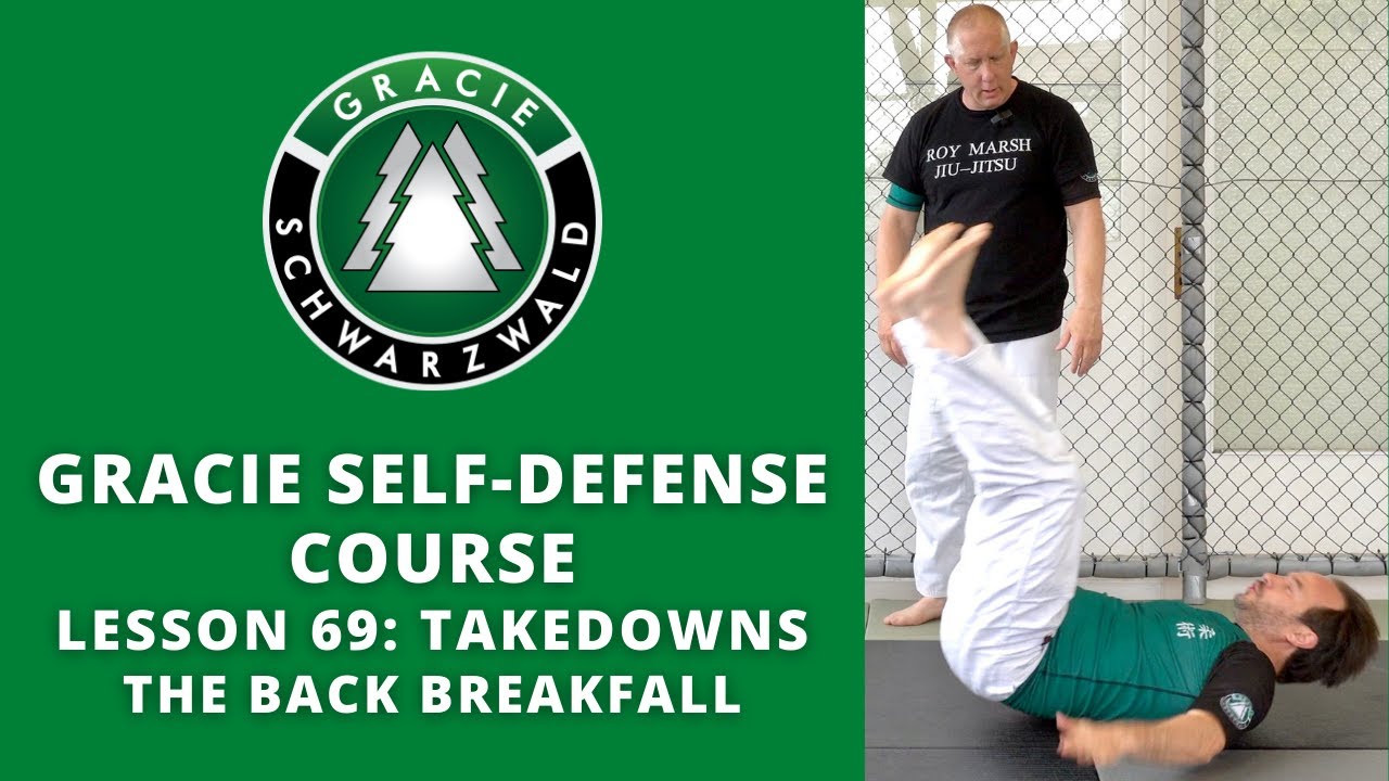 BJJ Self-Defense Course | Lesson 69: The Back Breakfall - YouTube