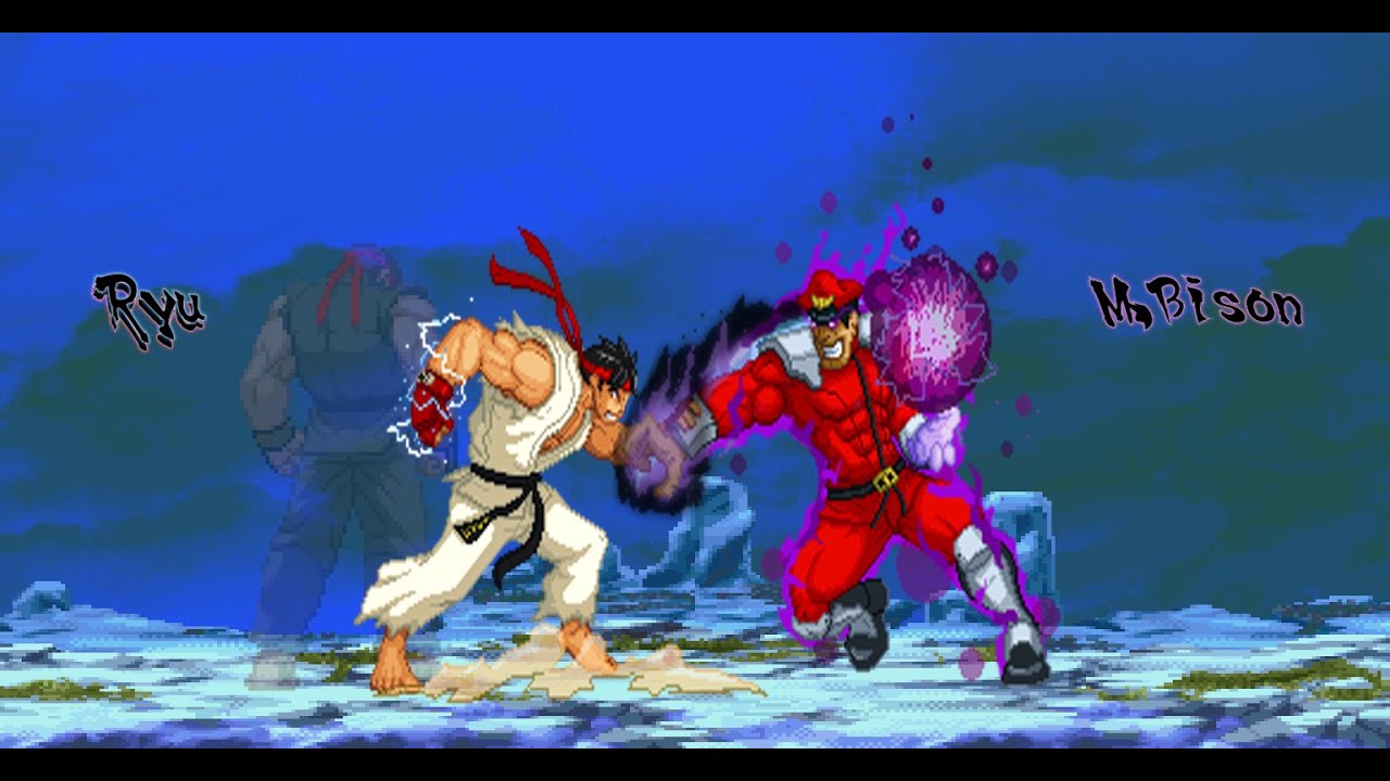 Ryu vs Final Bison - YouTube