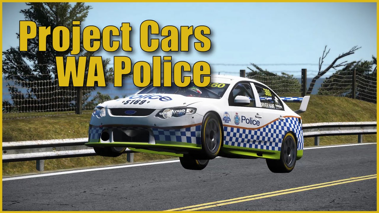 Project Cars - Custom Skin - WA Police - YouTube
