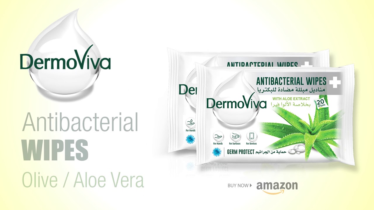 Introducing - DermoViva Antibacterial Wipes - Wipe away the germs and ...