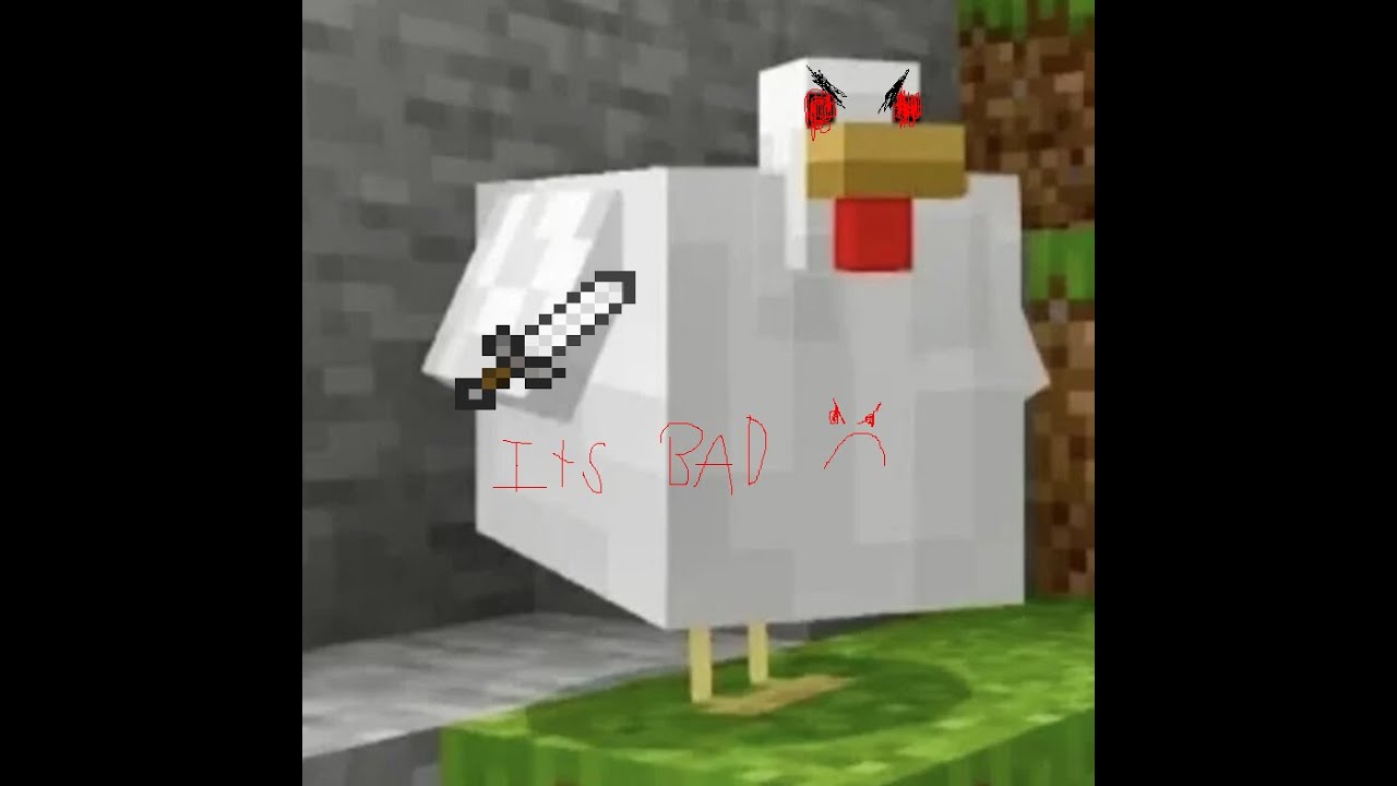 Minecraft survival episode 1 Chicken MAN Attacks - YouTube