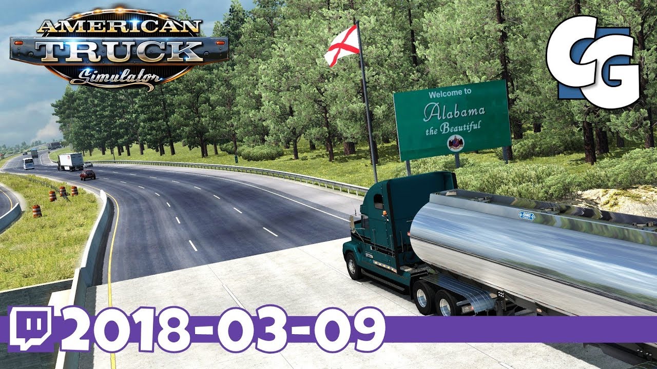 ATS - VOD - 2018-03-09 - C2C 2.4 - ATS Coast to Coast Gameplay - YouTube