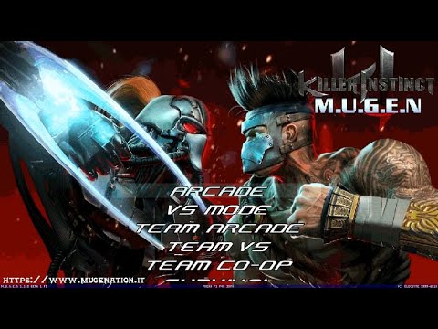Killer Instinct Mugenation. An Animated MUGEN version of Killer ...
