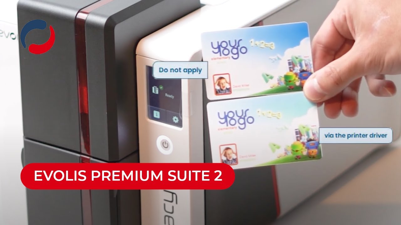 Evolis Premium Suite 2 | Configure the color profile - YouTube