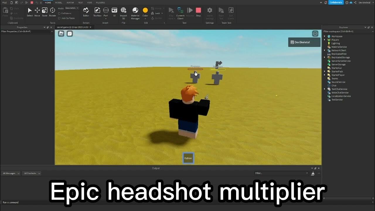 Epic Gun Showcase | Roblox Studio | Shooter Game Dev Log #1 - YouTube