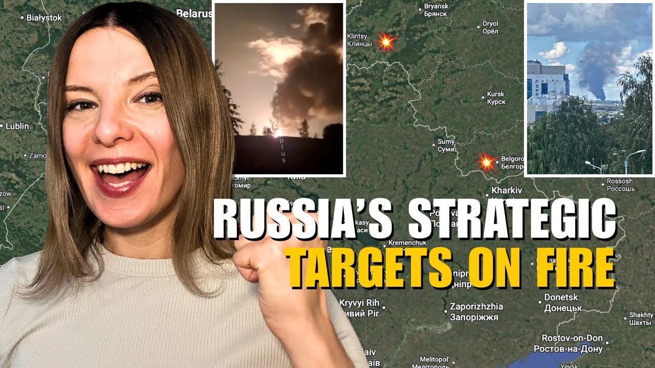 ATTACK ON RUSSIA’S STRATEGIC SITES: BELGOROD, BRYANSK ON FIRE Vlog 1135 ...