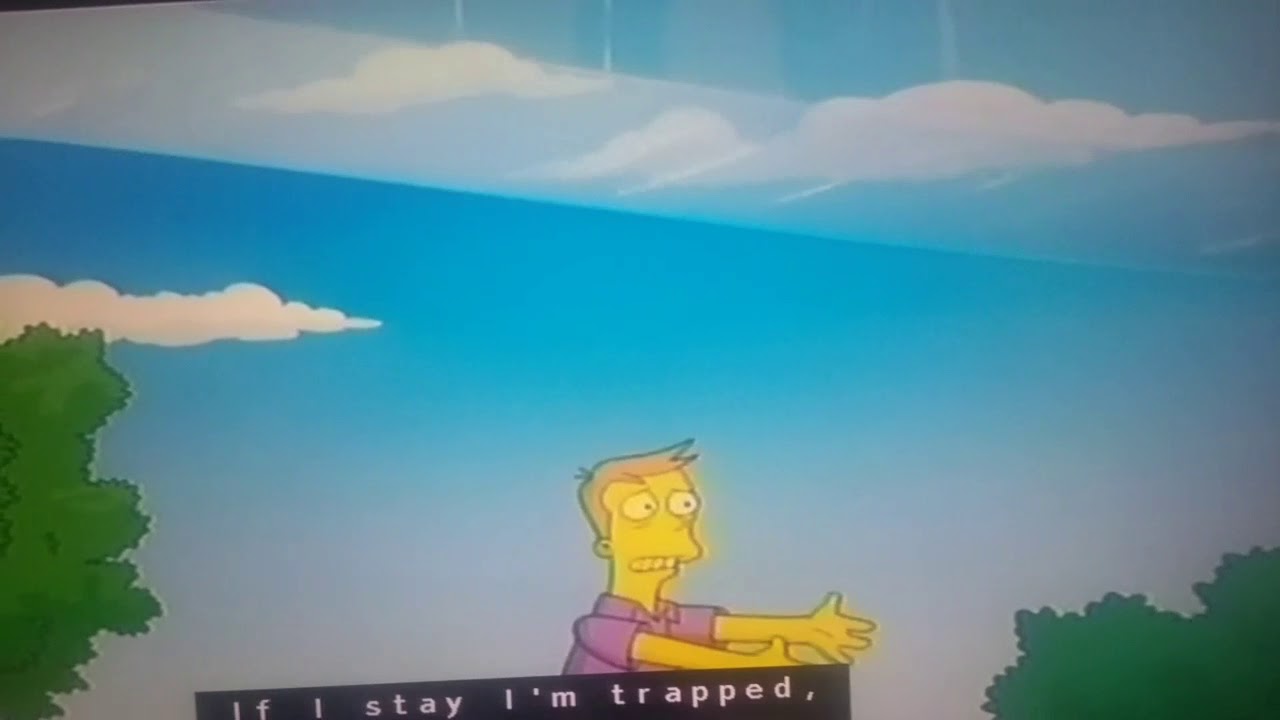 The Simpsons FLAT EARTH - YouTube